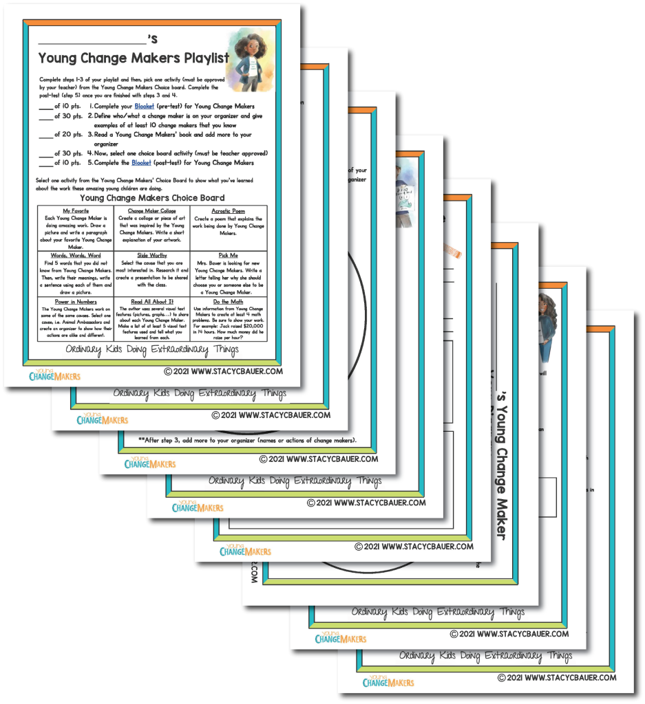 Young Change Makers Lesson Plans · Stacy C. Bauer